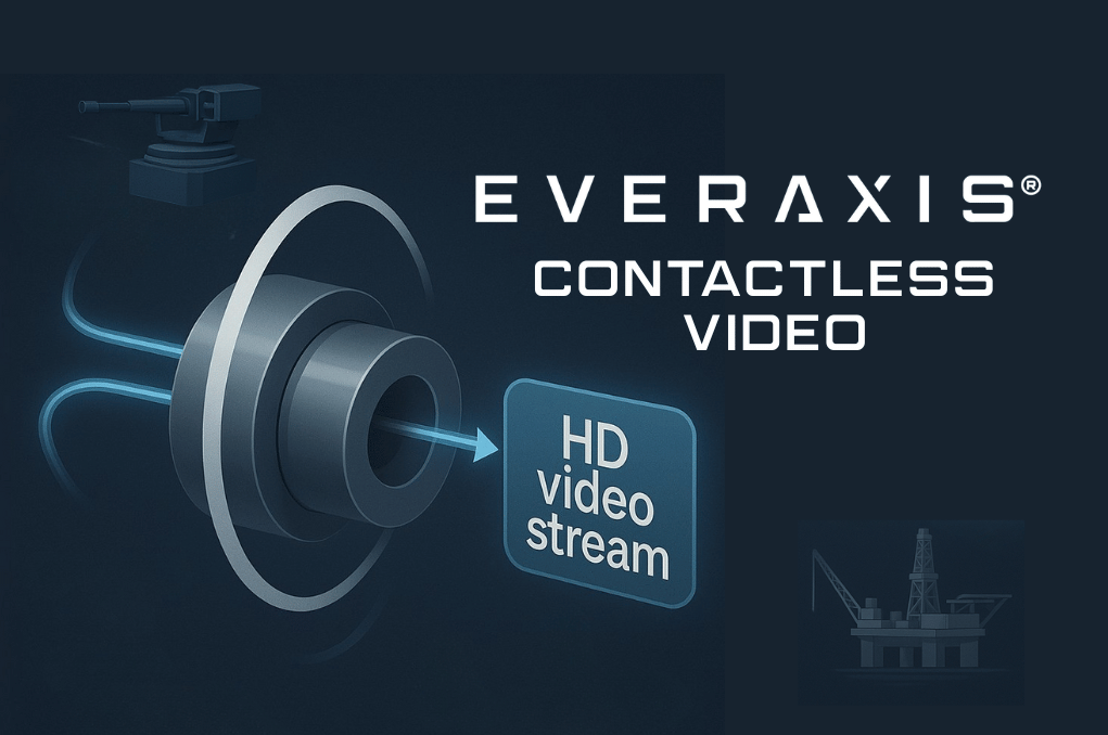Contactless Video: innovation for rotary HD video transmission